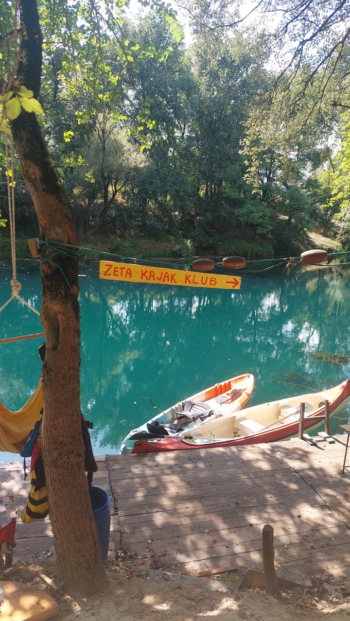 Zeta Cayak Camping - Montenegro