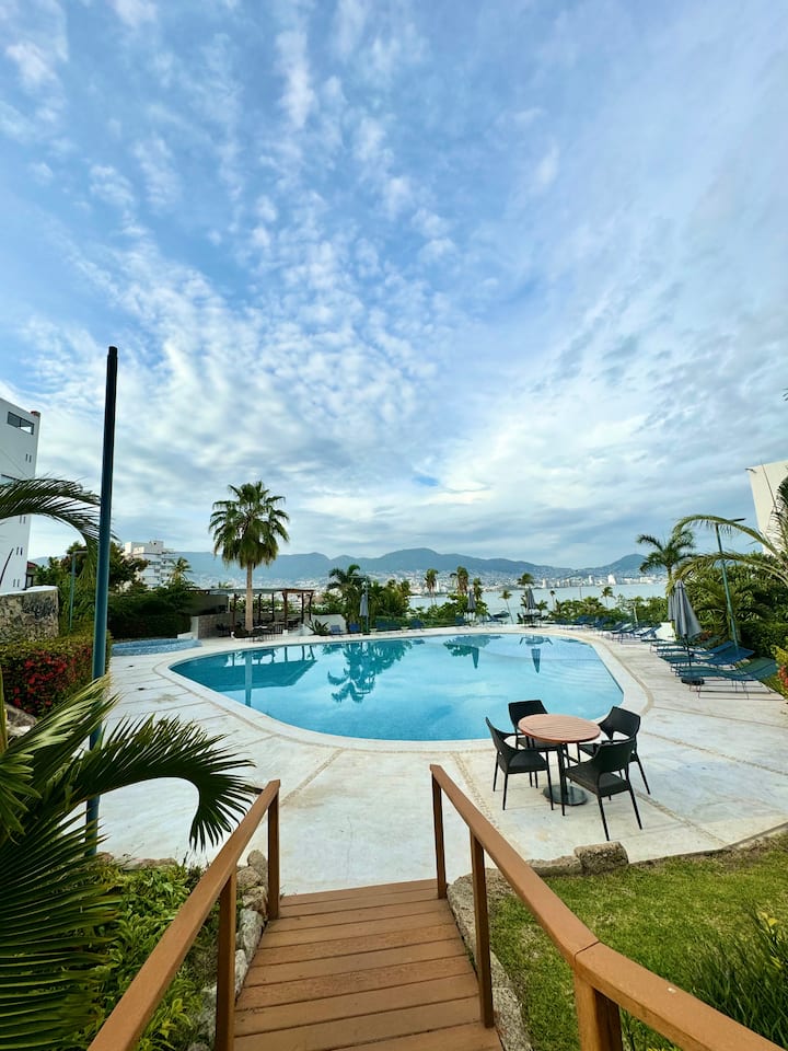 Residencial Astorias, Departamento Vista Al Mar. - Acapulco