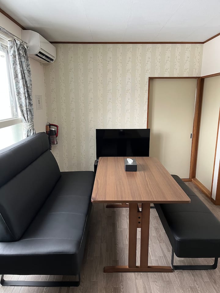 最大6名まで宿泊可能　無料駐車場完備　寝室2部屋 - Sapporo