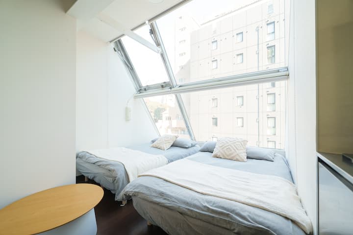 【六本木駅6分】貸切12ベッド・5br/140㎡最大12名/a117 - Roppongi