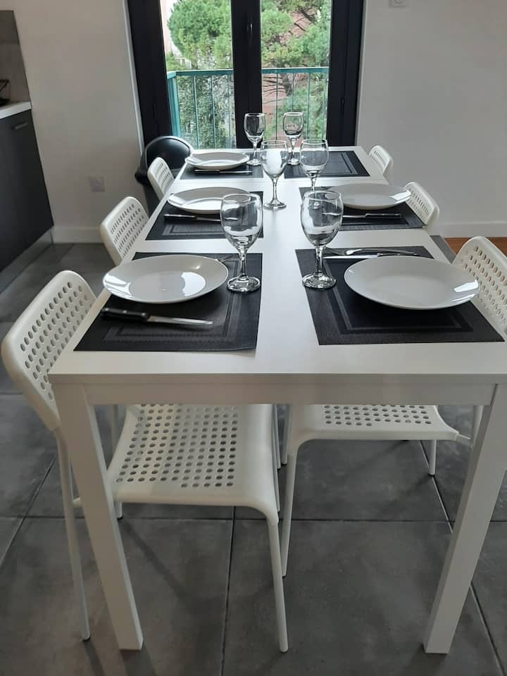 Le Beau T3 Fonneuve Parking Facile - Montauban
