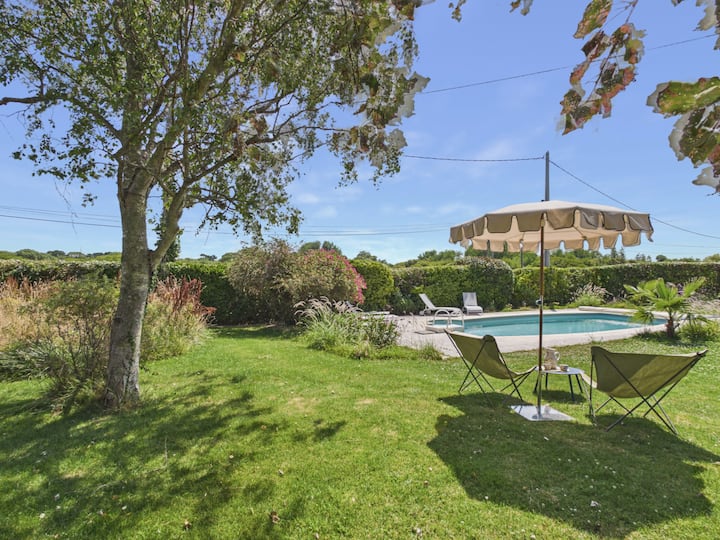 Maison Pour 8 - Piscine - 800m De La Plage - Penmarch