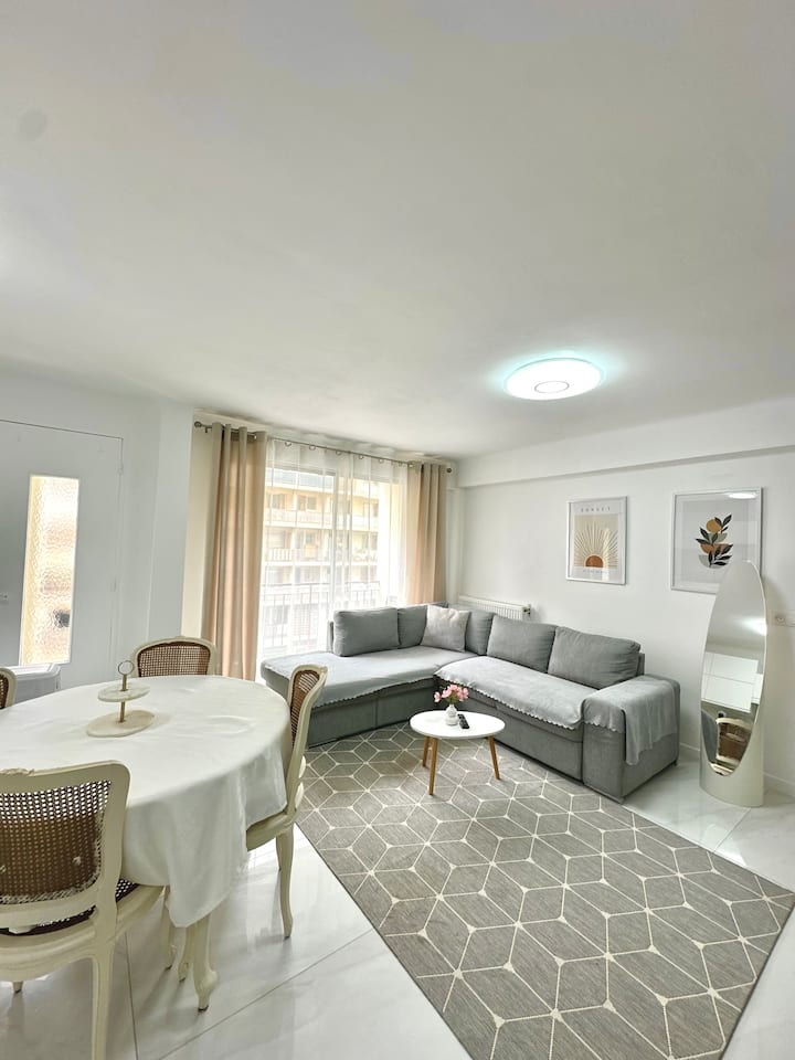 Appartement à 5min De La Plage Climatisé - Nice