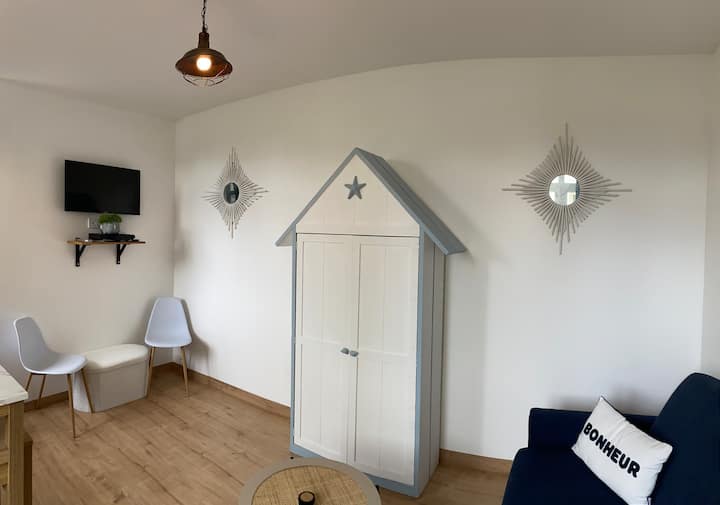 Studio Neuf Avec Terrasse & Parking - Merlimont Plage