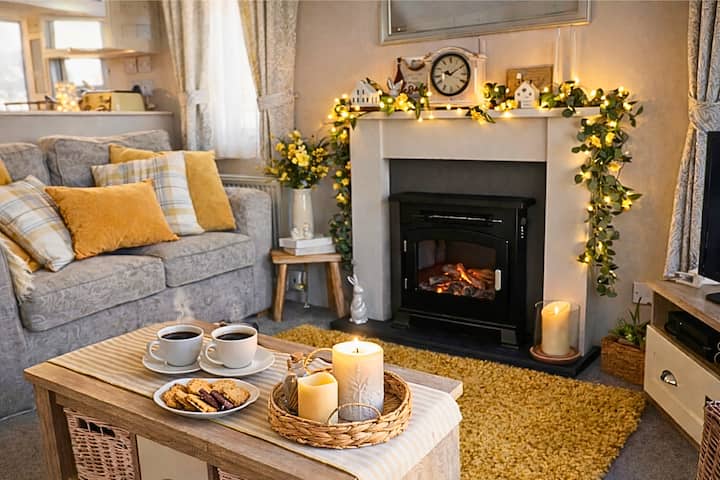 Steps To The Beach | Cosy Luxury Static Caravan - United Kingdom