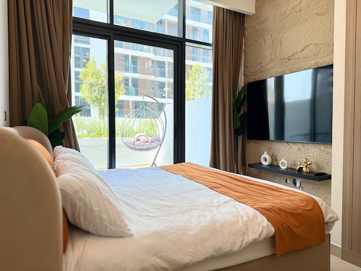 New Spacious Studio Azizi 10 Min From Burj Khalifa - Dubai Airport (DXB)