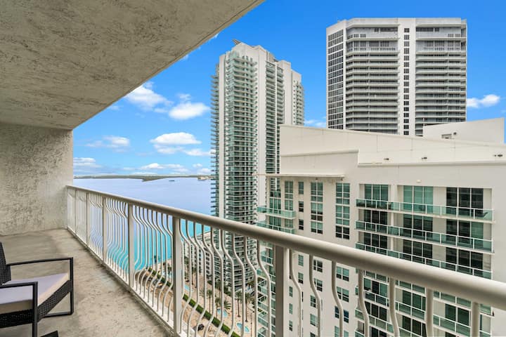 Chic Brickell Escape With Bay Views - Miami