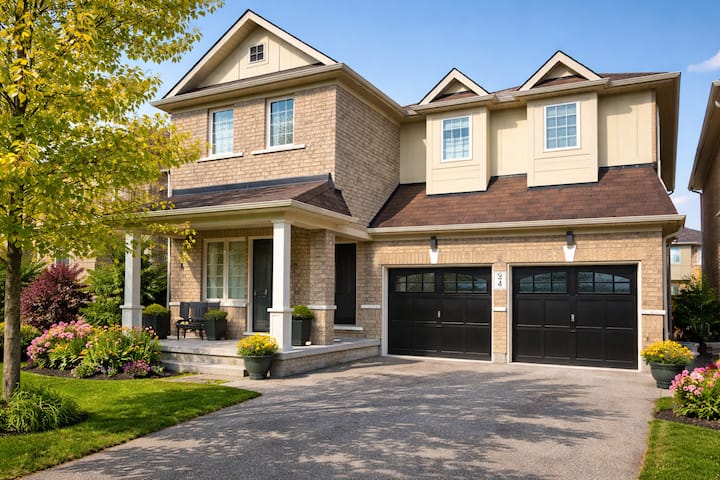 4br Home | Jacuzzi Ensuite | 85” Tv | 1.5g Wifi - Ajax