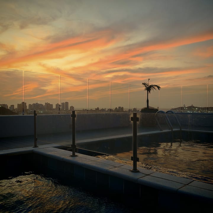 Flat With Beautiful Rooftop Pool In Santa Marta - Santa Marta, Colombia