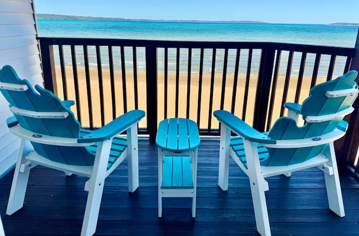 Beautiful Beachfront Condo On East Bay - Traverse City, MI