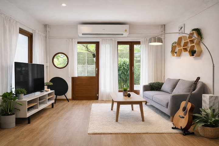 Japanese Townhouse | Garden | Pet-friendly | Bts - Bangkok