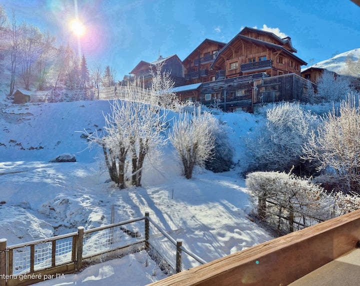 Les 2 Alpes Charmant T3 Avec Parking Privé - Les Deux Alpes