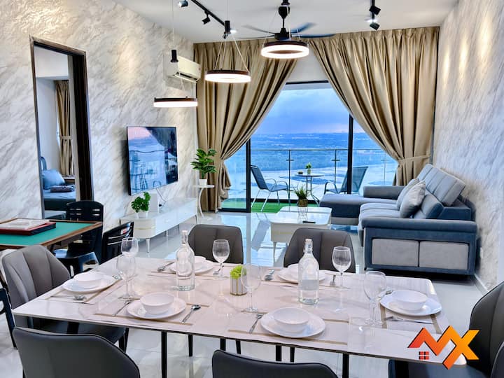 Full Seaview Country Garden 12pax Smarttv70*12a342 - Johor Bahru