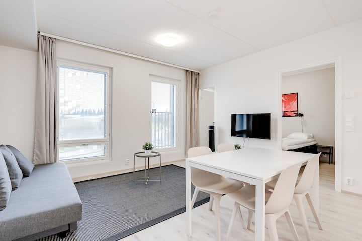 Homelike 2-bedroom Apartment With Parking - Kangasala