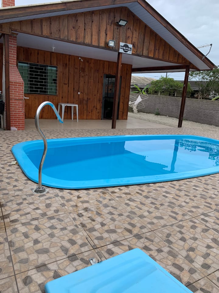 Casa Com Piscina - Guaratuba