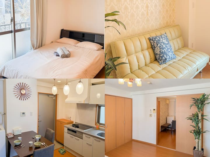 宿栖東京/徒步到晴空塔8的分钟/30㎡的一室一厅3# - Tokio