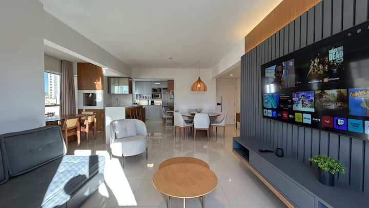 400m Da Praia | 3 Suítes C/ Ar | Churrasco Carvão - Balneário Camboriú