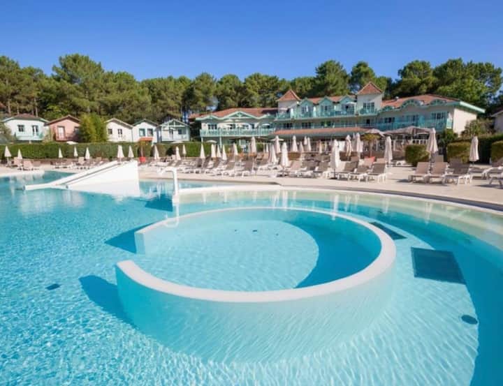 Maison Cottage 3ch Domaine Du Golf, Proche Plage - Lacanau