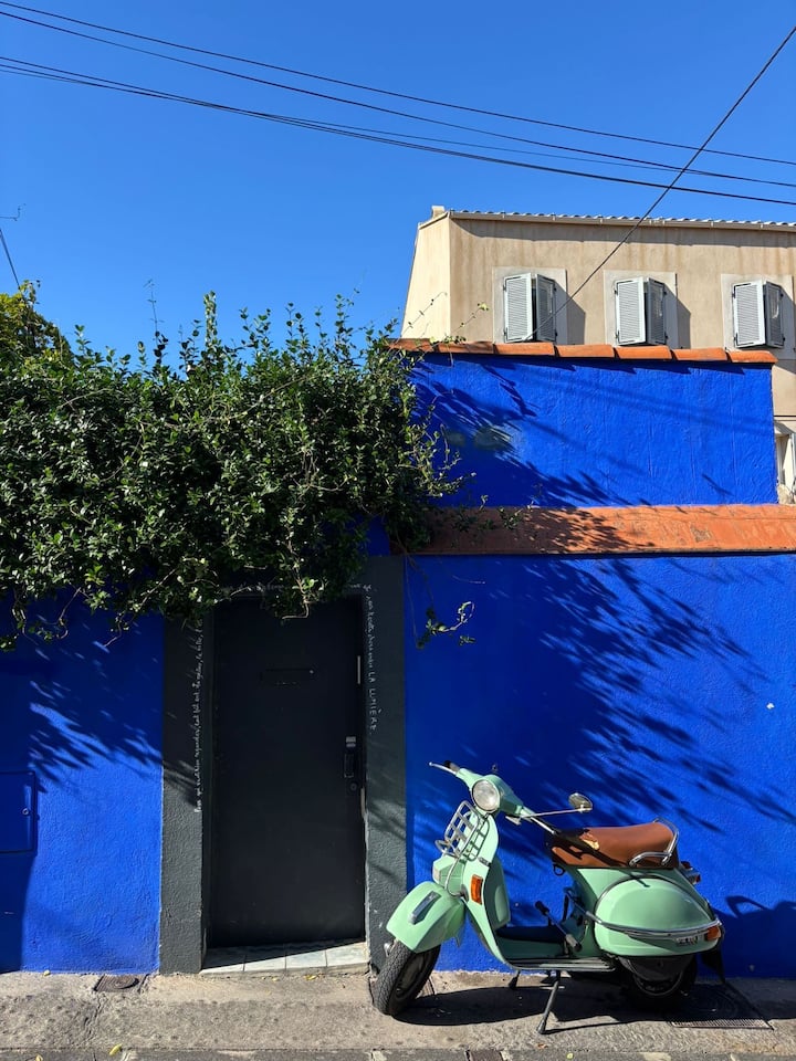 La Maison Bleue - Jardin Et Vue Mer - Marseille