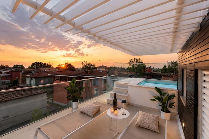 [Rooftop Pool] Vip Penthouse - Fano