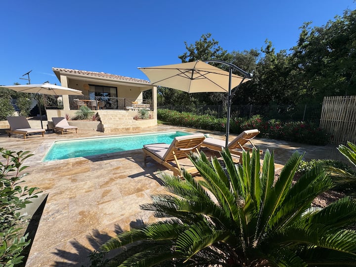 Villa 2 Chambres Avec Piscine Proche Des Plages - Corsica