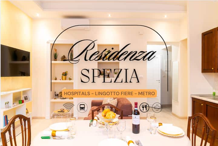 Residenza Spezia - Ospedali, Fiere & Metro - Turin