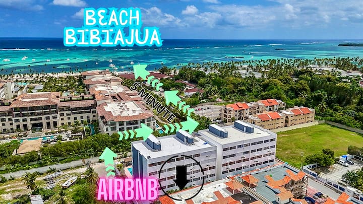 Apartamento A 5 Min De La Playa. - Punta Cana