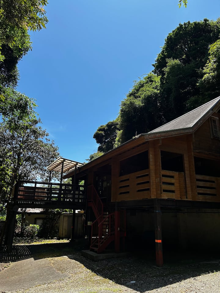 ヴィレッジ弓ヶ浜　
ログハウス6棟（bbqテラス付） - 下田市