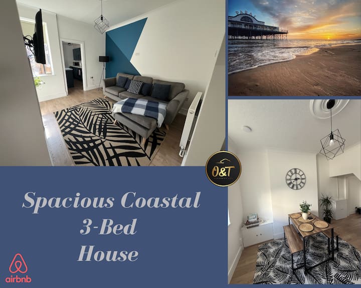 Seaside Home | Spacious Rooms | Tv's In Every Room - Cleethorpes