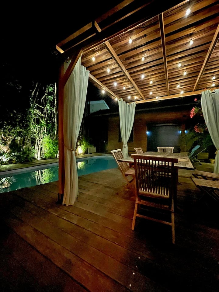 Charmante Maison De Ville En Pierre Avec Piscine - Blanquefort