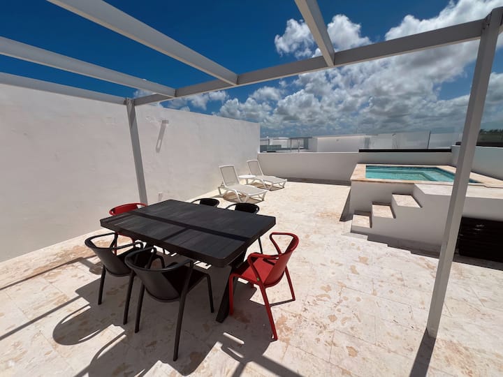 Altamar Sky Retreat 2 Bed Penthouse Plunge Pool - Punta Cana