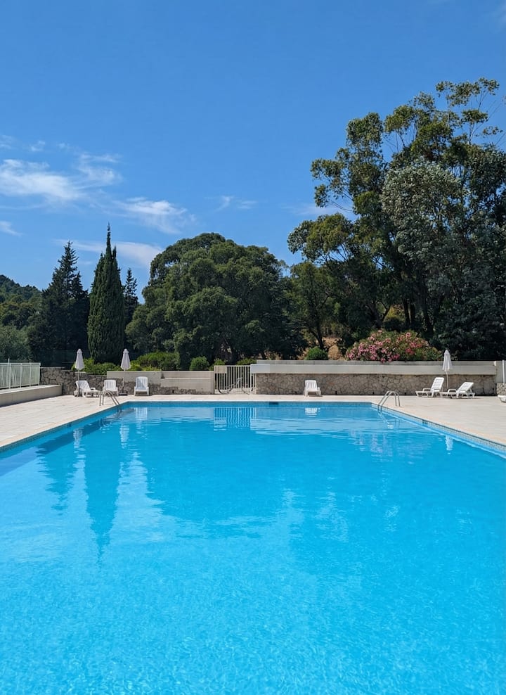 Au Calme Dans L'estérel Avec Terrasse, Piscine - Mandelieu-la-Napoule