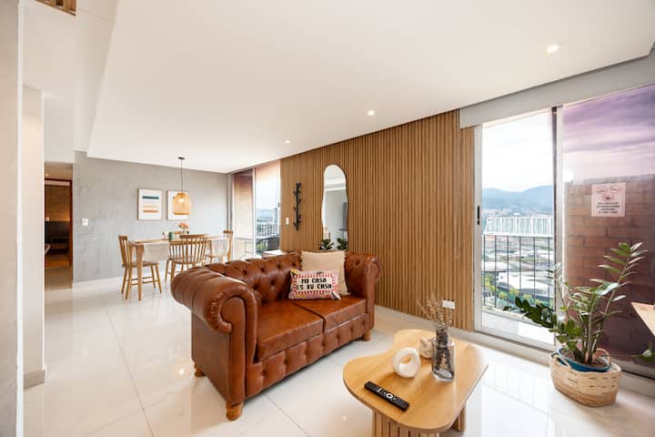 Poblado/balcony/5 Min From Shopping, Metro/900mbps - Medellín, Colombia