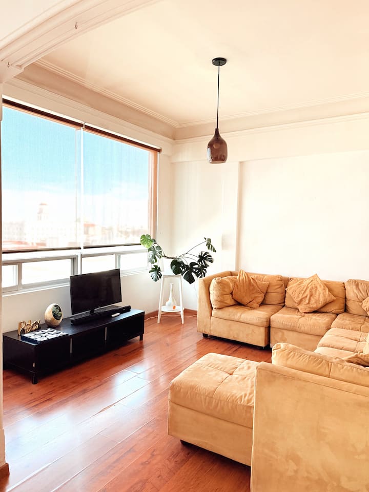 Departamento Centro Puebla Con Vista A La Catedral - Puebla