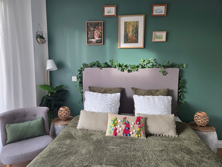 "Le Paradis Vert" Studio: Terrasse, Piscine - Éguilles