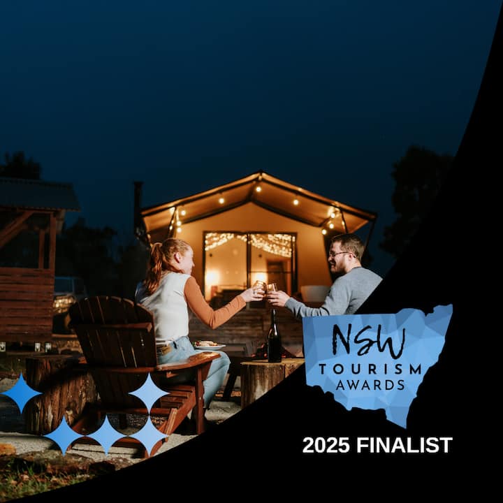 Luxury Glamping - Outdoor Bath & Bush Views - Blue Mountains