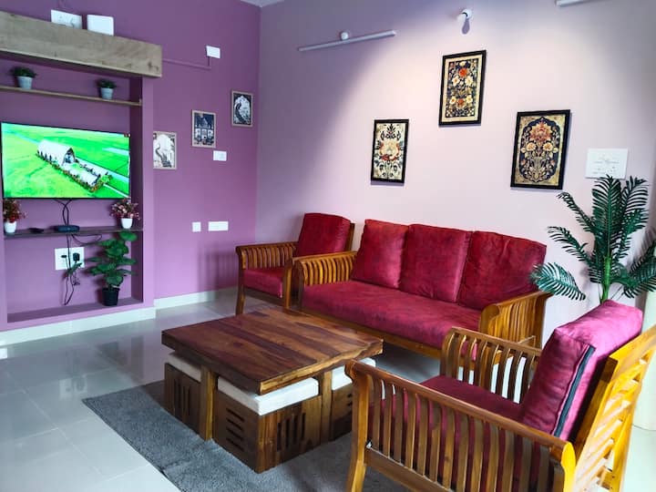 3bhk Skyview Townhouse - Entire Villa - ポンディシェリー