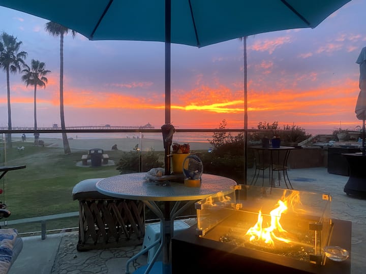 Riesige Moderne Private Terrasse Am Strand. Restaurant In Bldg. +2 Kostenlose Garagenplätze! - San Diego, CA