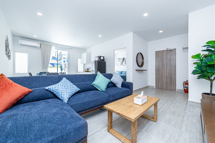 K3: Spacious 3br Apt 2min To Bangla¢ral Mall - Patong Beach