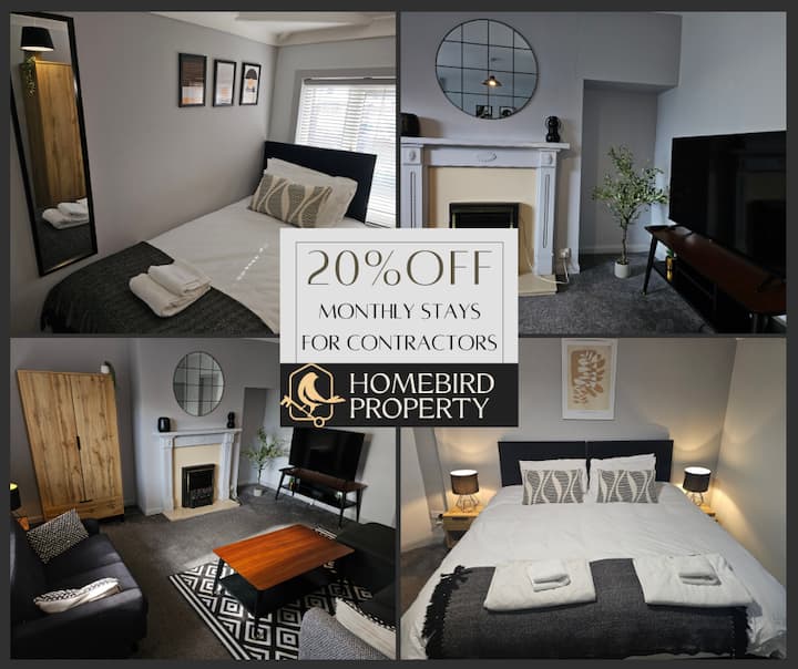 Last Minute Discount | 3-br | Private Parking - Leeds