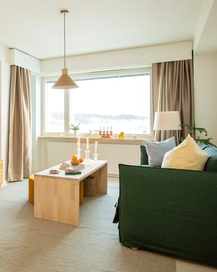 Cozy Penthouse In City Center - Lahti