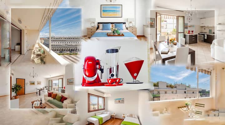 Cozy & Bright 2br+2ba+balcony+free Park! 6 Guests - Firence
