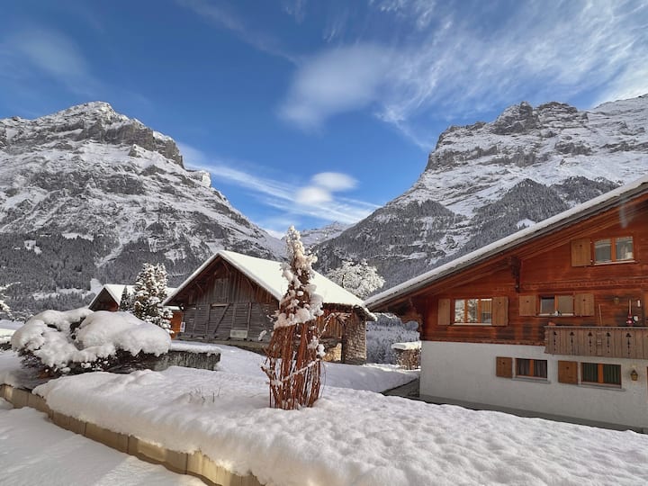 Wohnung „Eiger“, Zentral Wohnen Im Chalet Jasmine - Grindelwald
