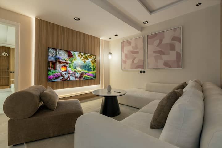 Modern 1 Bedroomapartment 75k,tv - Riyadh