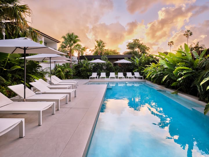 Hide Byron - King Room With Outdoor Bath - Byron Bay