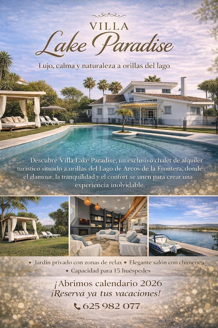 Chalet Con Piscina Junto Al Lago - Espanha