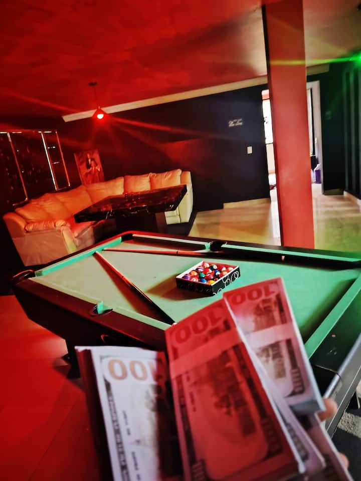 Casa "Scarface" Alberca,tubo, Asador, Mesa Billar - Tampico