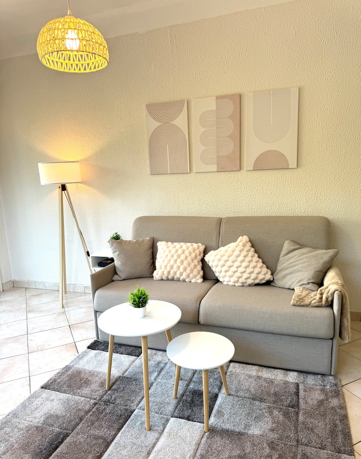 Le Léo : Terrasse • Parking • Piscine • Netflix - Villeneuve-Loubet