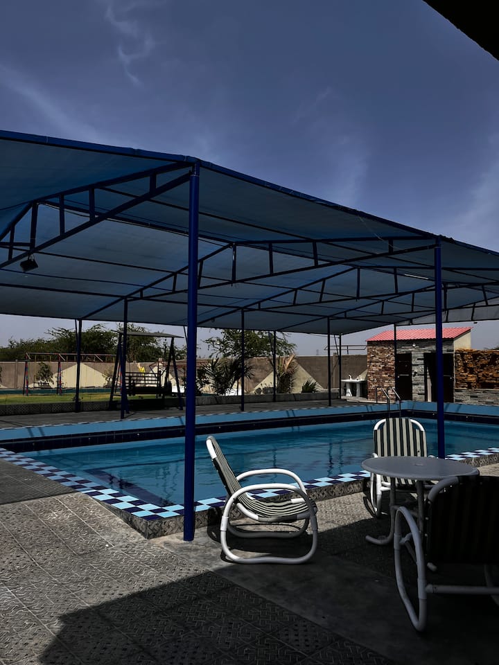 Riaz Farmhouse – Luxury Escape With Pool & Garden - Karachi