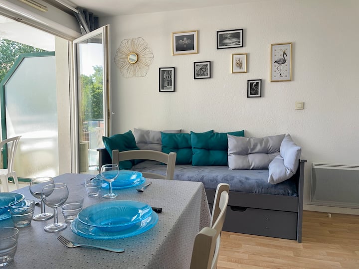 Appartement Détente - Piscine, Vélos, Port & Plage - Plage d'Olonne-sur-Mer